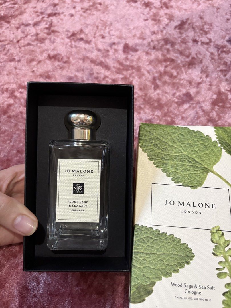 Jo Malone Wood Sage & Sea Salt Cologne 100ml, Beauty & Personal Care ...