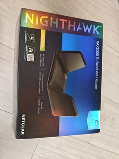Netgear Nighthawk Router RAX50 AX5400, 電腦＆科技, 電腦周邊及配件, Wifi及上網相關產品 ...