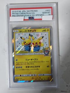 2019 Pokemon Center Osaka Comedian Pikachu PSA 9 Mint Card, Hobbies ...