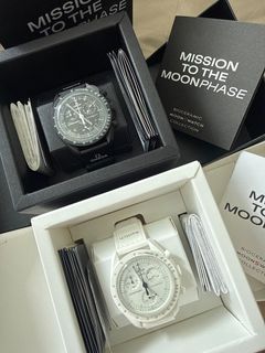 Swatch Bioceramic Moonswatch Mission to Earthphase, Men's Fashion ...