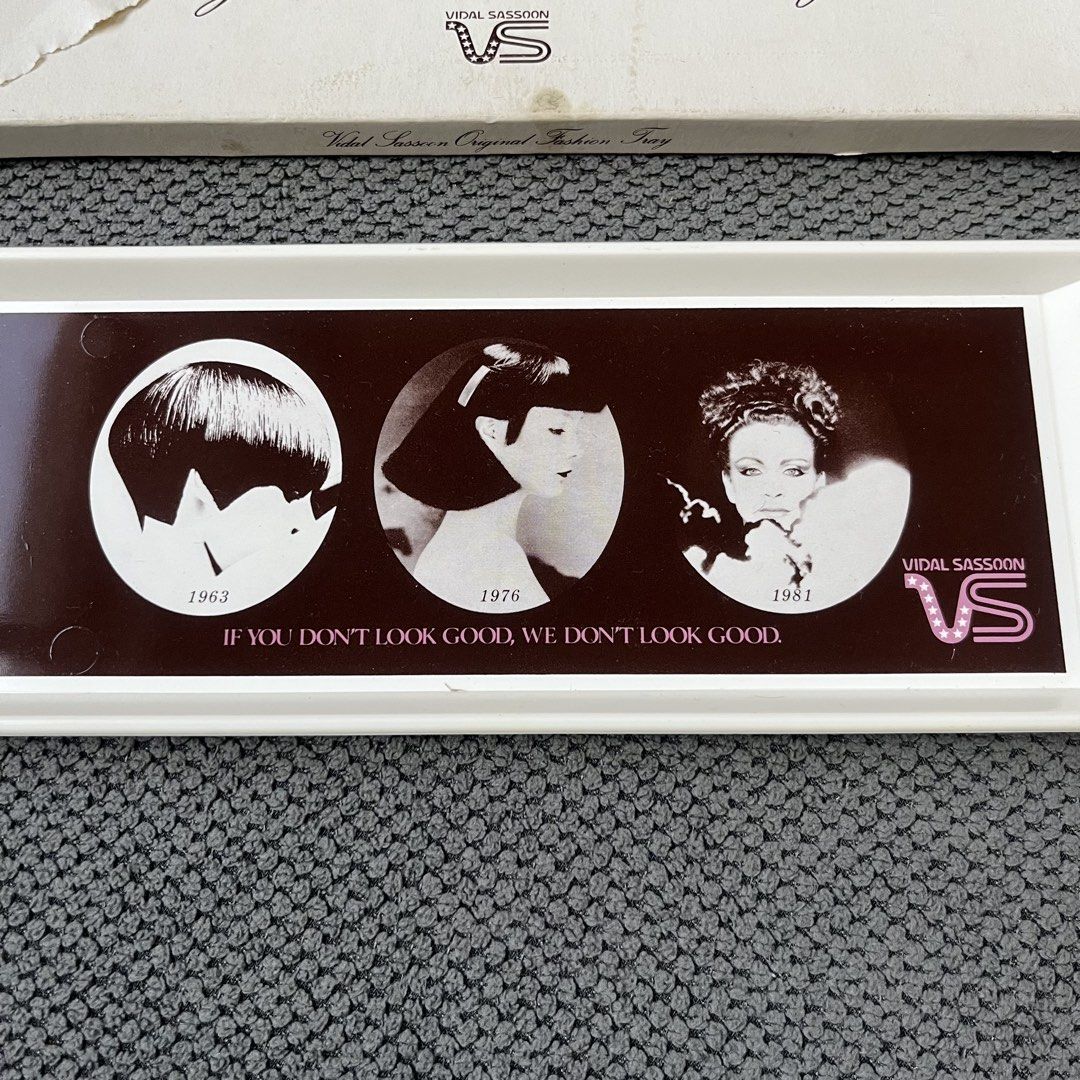 Vidal Sassoon Original Fashion Display Tray Vintage, Beauty & Personal ...