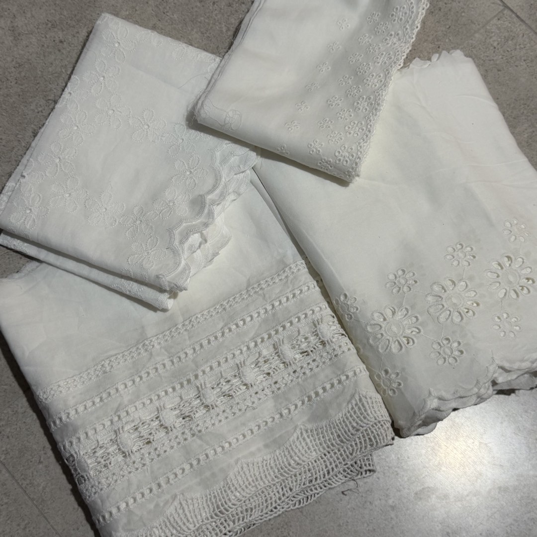 12M+ Premium Embroidered Eyelet Lace Trim, Hobbies & Toys, Stationery ...