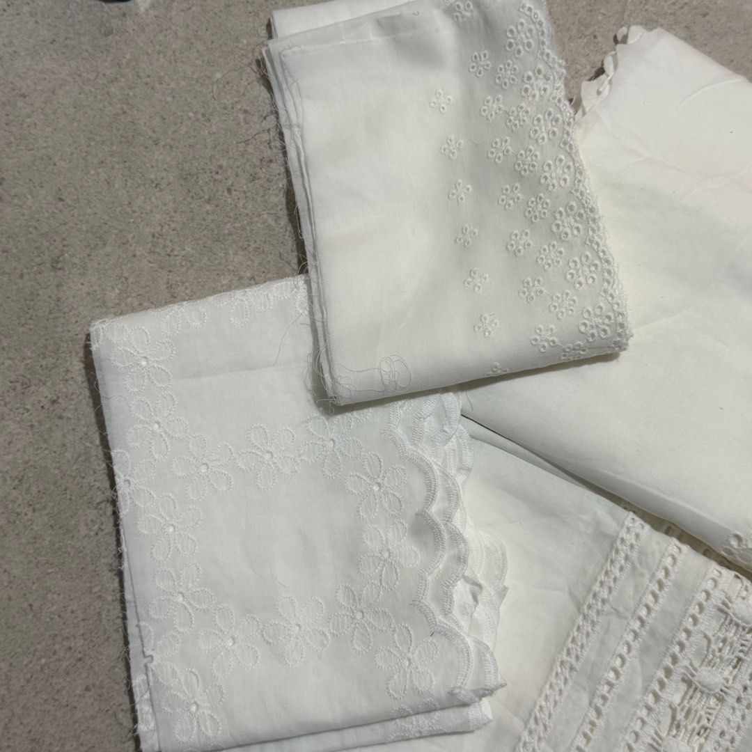 12M+ Premium Embroidered Eyelet Lace Trim, Hobbies & Toys, Stationery ...