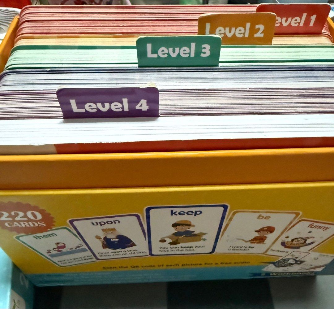 220 Sight Words Flash Cards, Hobbies & Toys, Books & Magazines ...