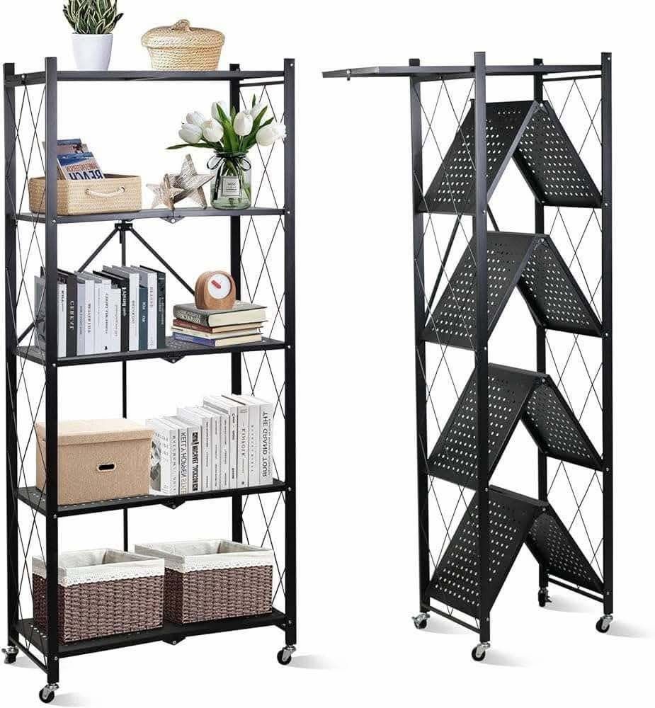 5 layer folding rack, Furniture & Home Living, Furniture, Shelves ...