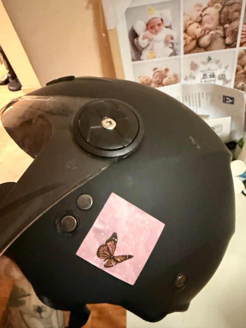 5M Aorta Matt Black Motorcycle Helmet, Motorcycles, Motorcycle ...