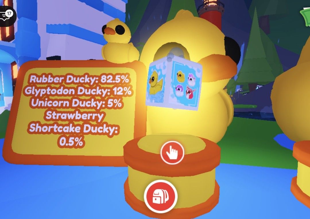 Adopt me Rubber ducky box, Video Gaming, Video Games, Nintendo on Carousell
