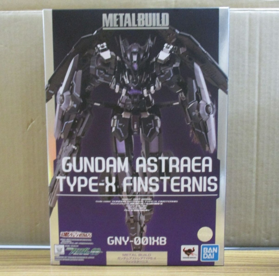 Bandai METAL BUILD Gundam Astrea TYPE-X Finsternis Figure, Hobbies ...