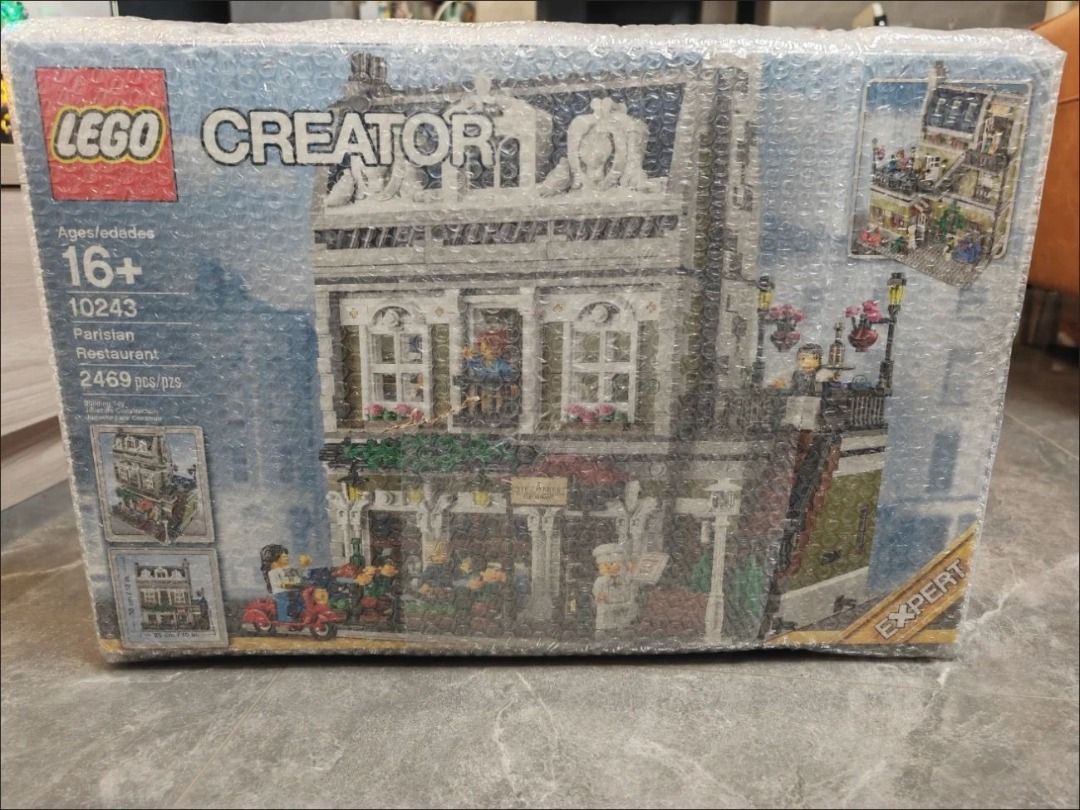 [BRAND NEW] Lego 10243 Creator Expert Parisian Restaurant, Hobbies ...