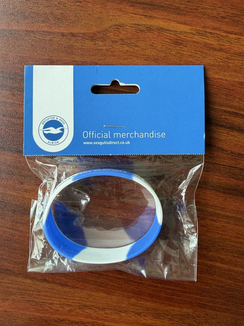 Brighton & Hove Albion Wristband - Official Merchandise, Hobbies & Toys ...