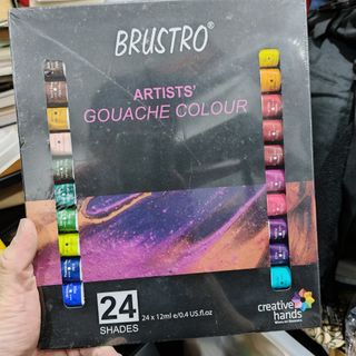 Edu3 School Poster Gouache Colours Paint Set, Hobbies & Toys, Art ...