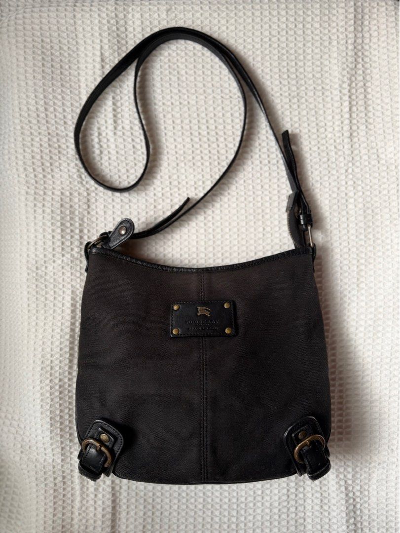 Burberry London Blue Label Crossbody, Luxury, Bags & Wallets on Carousell