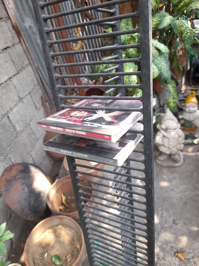 Cd metal Rack, Furniture & Home Living, Furniture, Shelves, Cabinets ...