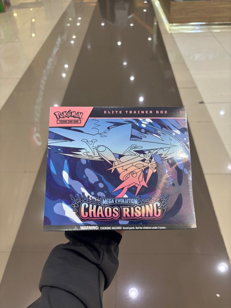 CHAOS RISING ETB, Hobbies & Toys, Toys & Games on Carousell