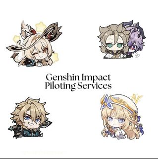 Genshin Impact Boost Boosting Material Collection Pilot Service/Farming ...