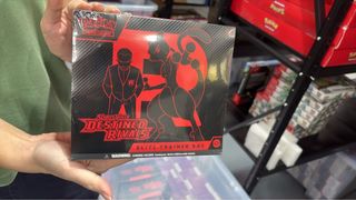 Pokemon Destined Rivals Elite Trainer Box ETB shrink, Hobbies & Toys ...