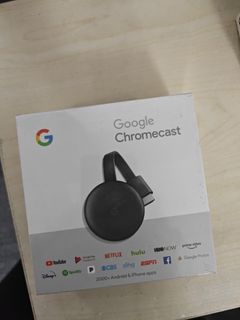 Google Chromecast 2 (Full set), 家庭電器, 電視 & 其他娛樂, 串流媒體及集線器 - Carousell