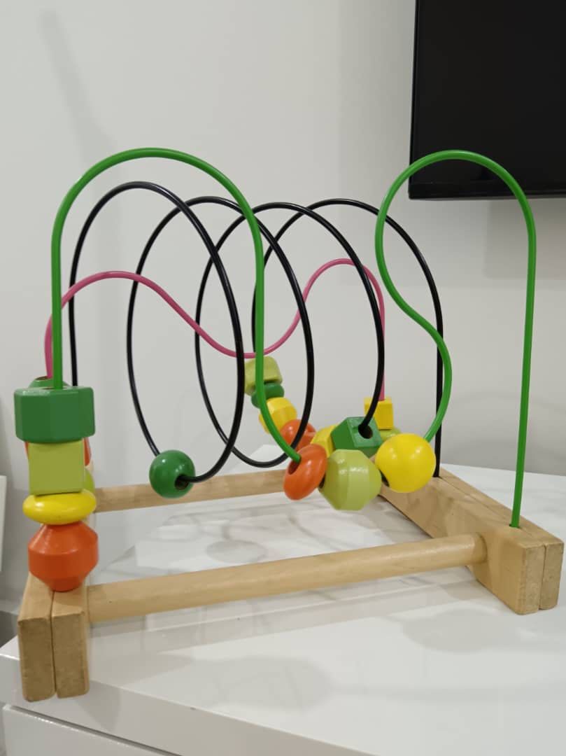 IKEA Wooden Bead Maze Toy, Hobbies & Toys, Toys & Games on Carousell