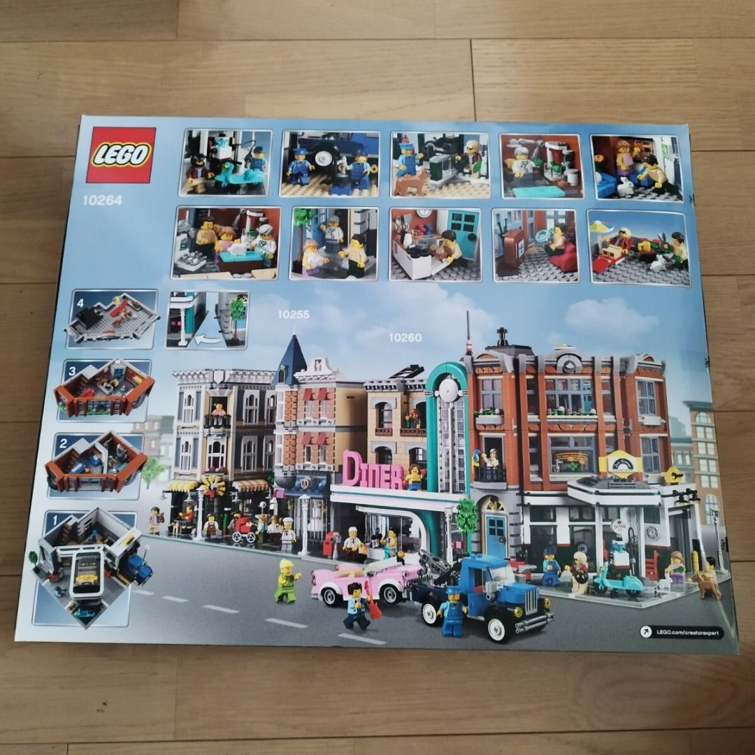 LEGO Street Corner Garage Modular Building, Hobbies & Toys, Toys ...