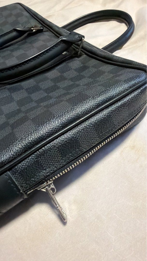 Louis Vuitton Damier Graphite Briefcase, Men's Fashion, Bags ...