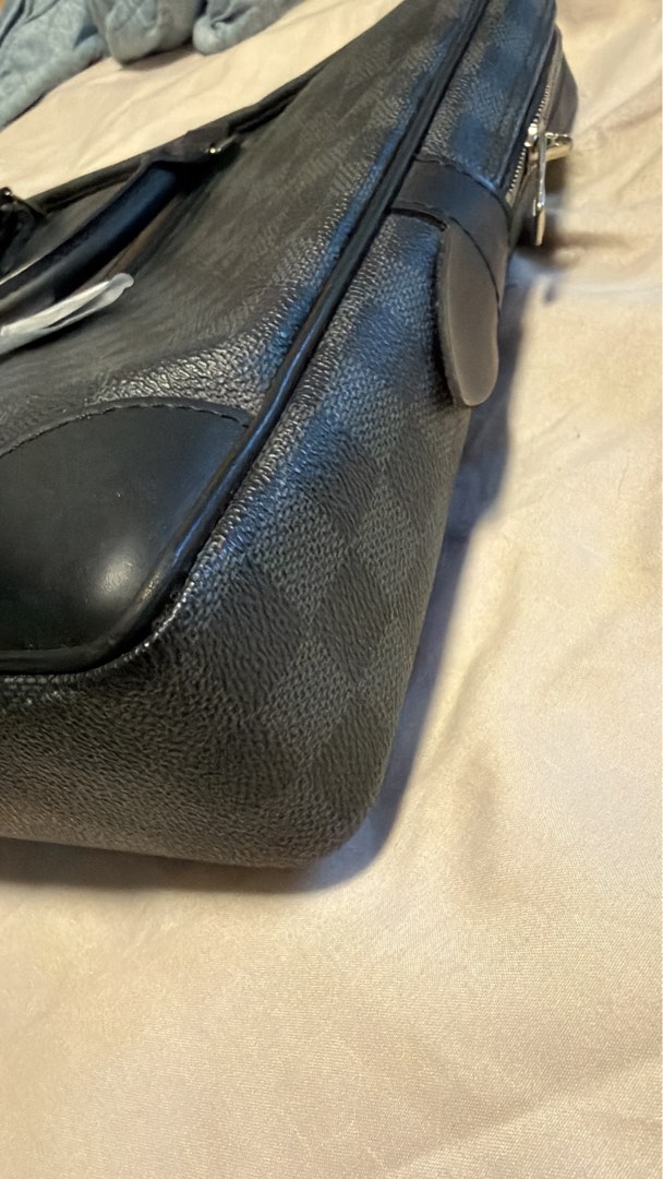 Louis Vuitton Damier Graphite Briefcase, Men's Fashion, Bags ...