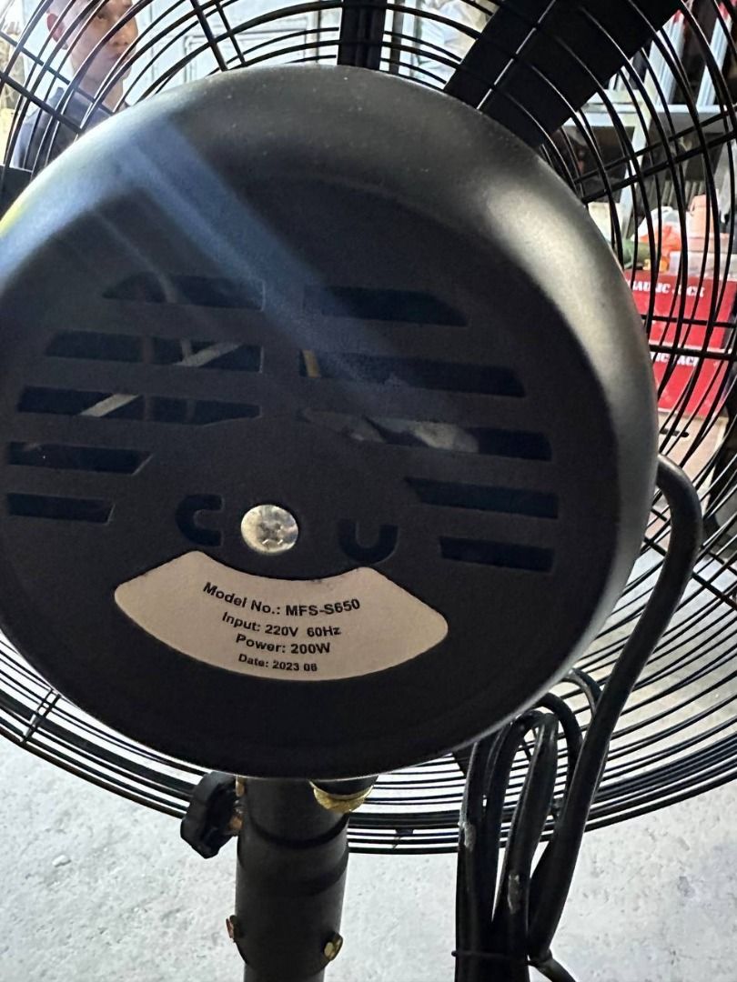 Metal Industrial Fan With Stand Single Phase( 220V), Everything Else ...