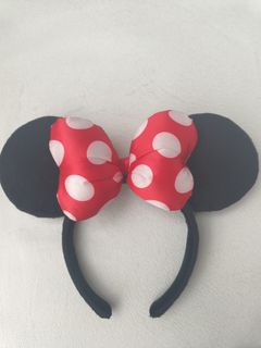 Minnie Mouse Ears Headband, Women's Fashion, Watches & Accessories ...