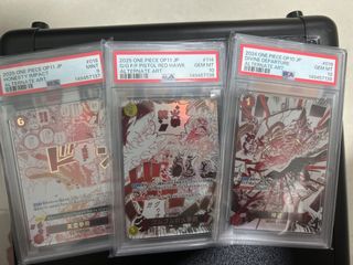 One Piece OP11 JP Luffy-Tarou Special Alternate Art PSA 9, Hobbies ...