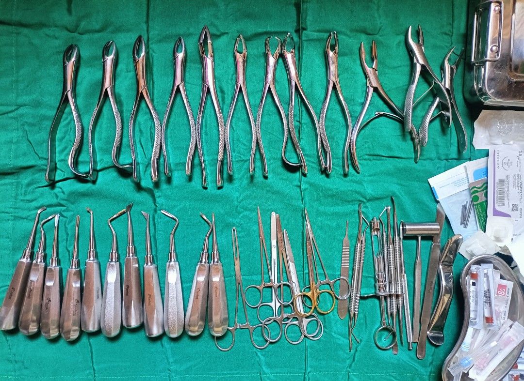 ORAL SURGERY SET, Health & Nutrition, Medical Supplies & Tools on Carousell
