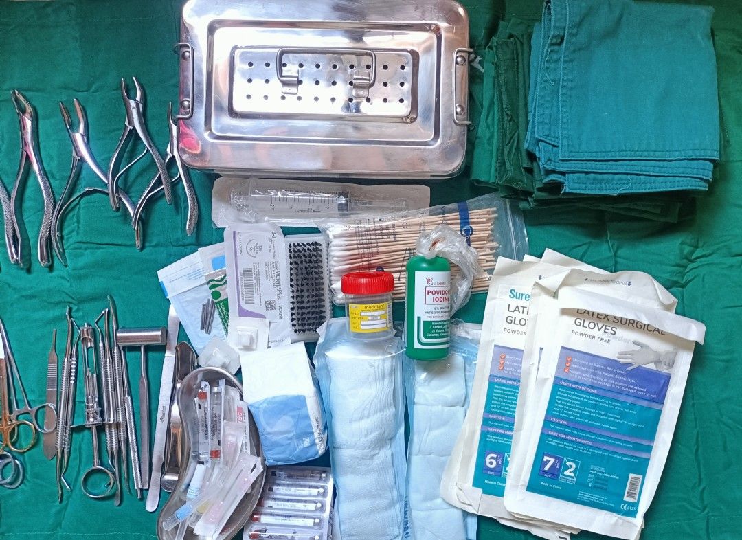 ORAL SURGERY SET, Health & Nutrition, Medical Supplies & Tools on Carousell