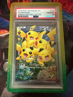 2014 Pokemon Japanese Mega Tokyo's Pikachu XY Promo PSA 10, Hobbies ...