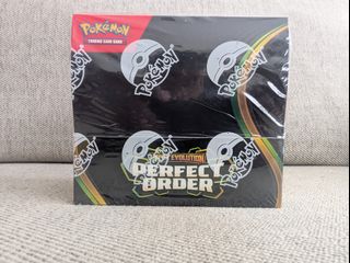 Pokemon TCG Mega evolution - Perfect Order Booster Box, Hobbies & Toys ...
