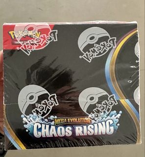 Pokemon TCG Mega Evolution Chaos Rising Booster Box, Hobbies & Toys ...