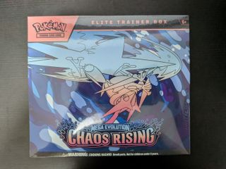 Pokemon TCG Mega Evolution Chaos Rising Elite Trainer Box, Hobbies ...