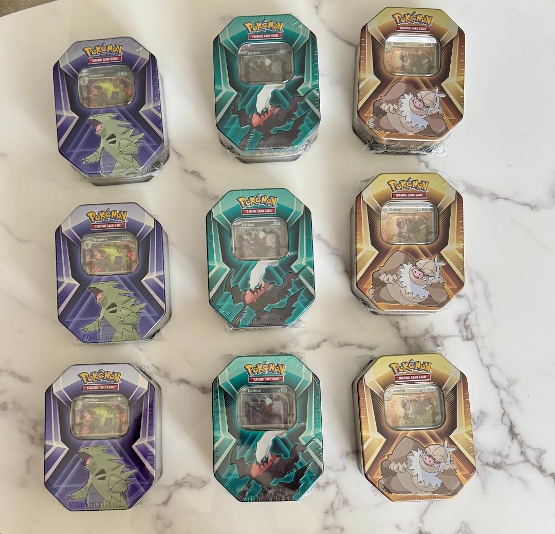 Pokemon TCG Tin - Triple Whammy Tins - Sealed, Hobbies & Toys, Toys ...