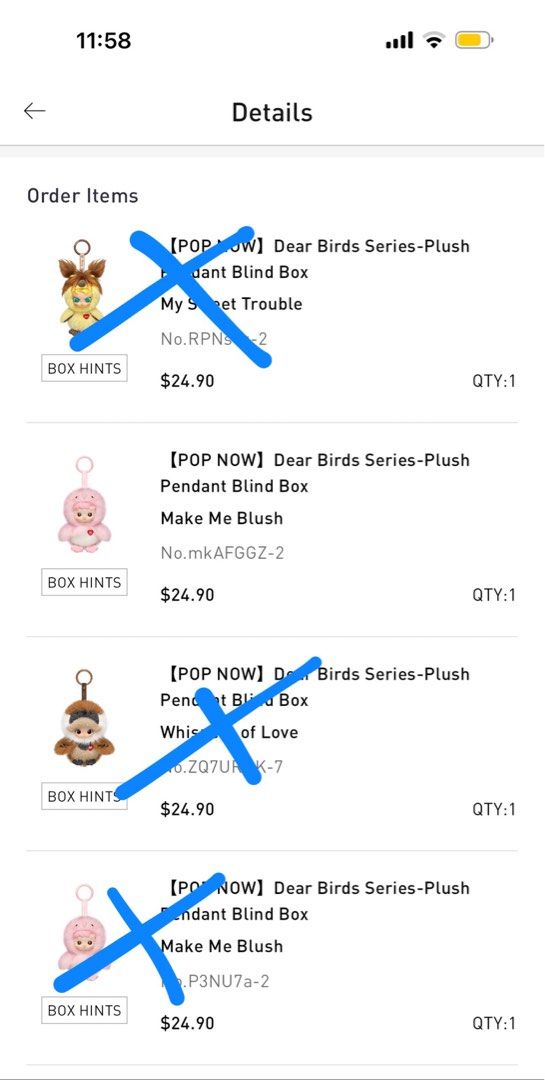 Popmart Dear Birds - Hacipupu , Hobbies & Toys, Toys & Games on Carousell