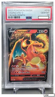 Radiant Charizard #20 - Pokemon Crown Zenith (2023) - PSA 10, Hobbies ...