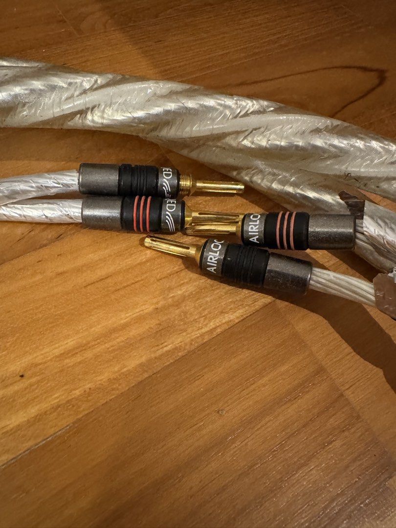 QED Genesis Silver Spiral -Silver wires- Speaker Cables, Audio ...