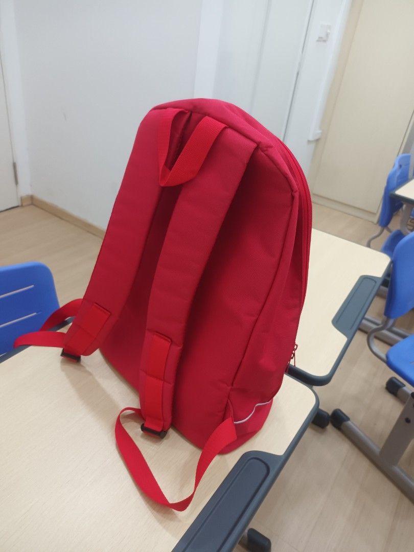 Red Backpack - Hua Cheng, Men's Fashion, Bags, Backpacks on Carousell