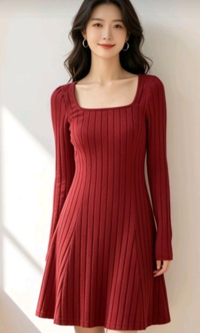 Beautiful Red Dress, Women's Fashion, Dresses & Sets, Dresses on Carousell