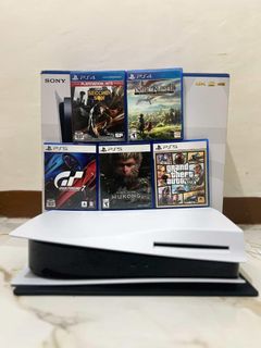 Sony PlayStation 5 Disc Edition Console, Video Gaming, Video Game ...