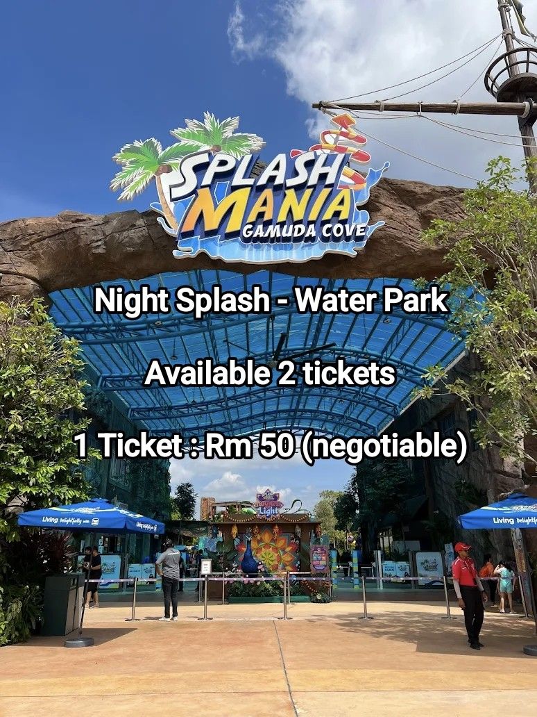 Splash Mania - Water Park 24 May 2026, Tickets & Vouchers, Local ...