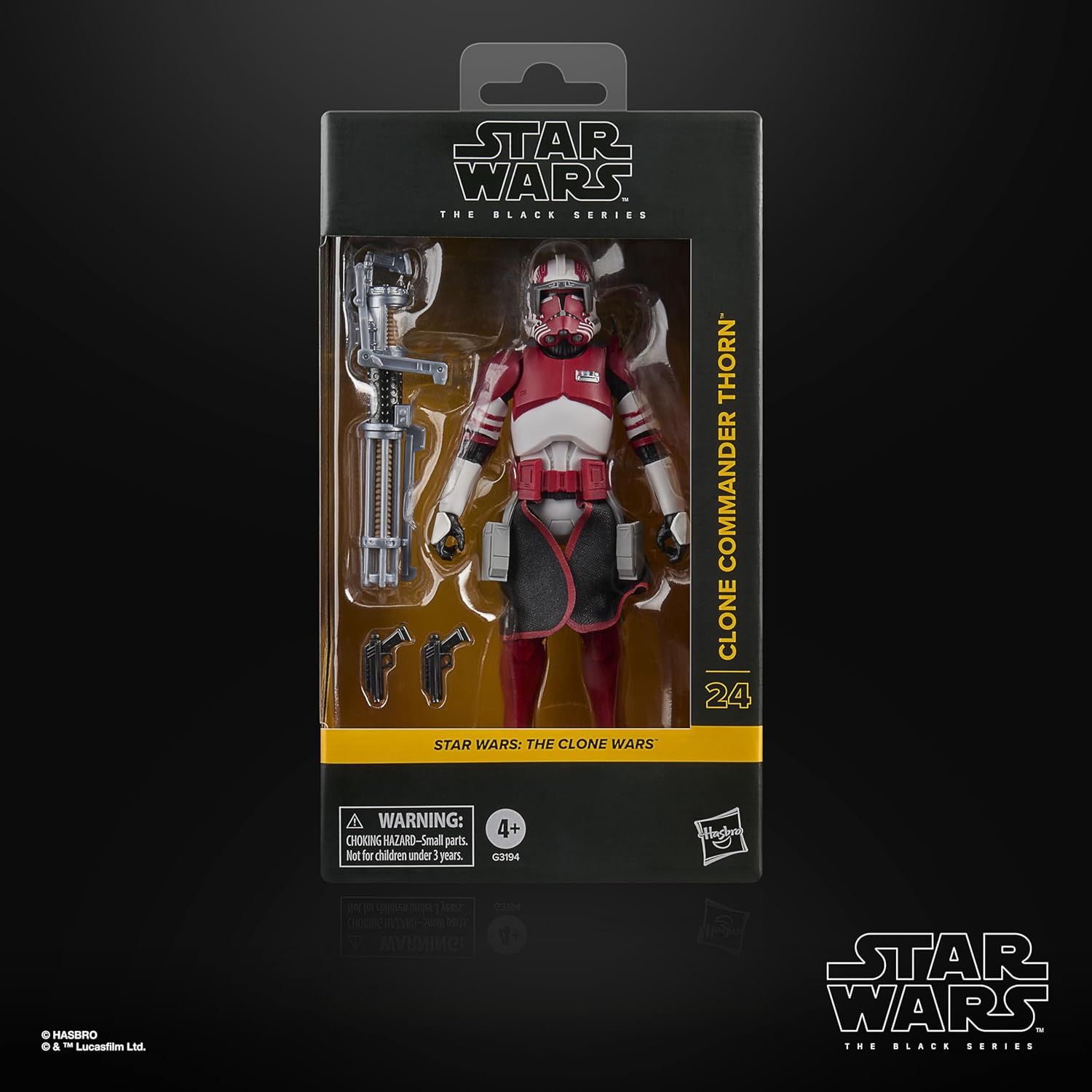 Star Wars The Black Series Clone Commander Thorn, Star Wars: The Clone ...