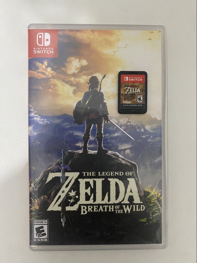 The Legend of Zelda: Breath of the Wild - Nintendo Switch, Video Gaming ...
