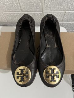 Tory Burch Minnie Travel Ballerina Flats, Women's Fashion, Footwear ...