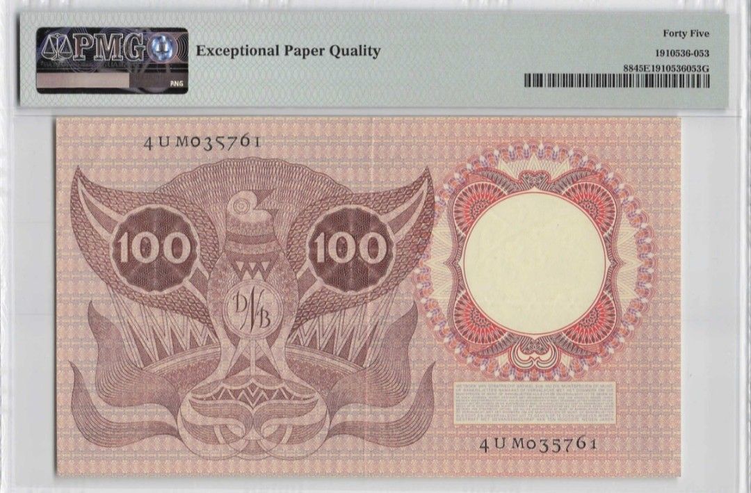 1953, Netherlands 100 gulden 1953 (Rare Collection), Hobbies & Toys ...
