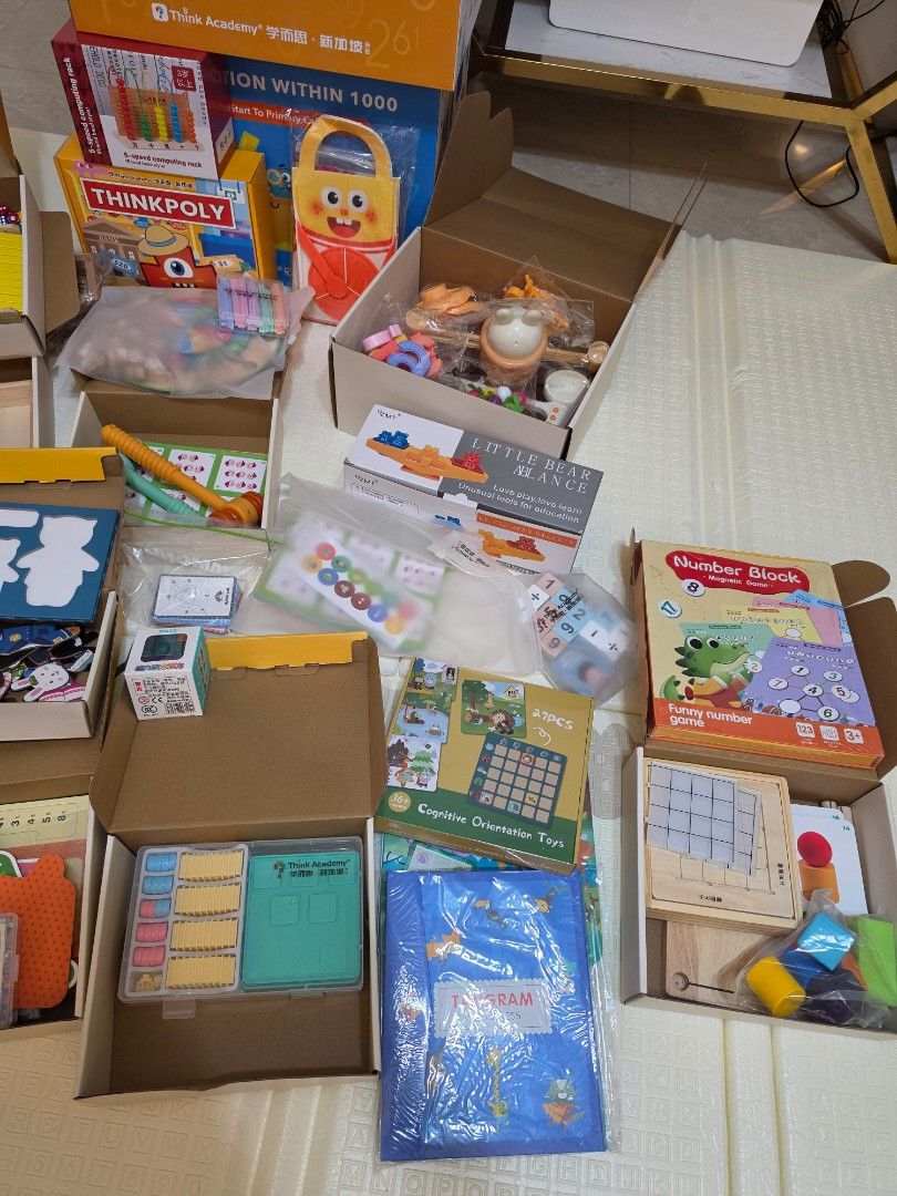 24 Sets of Mathematics Manipulatives for K2 & Primary 1 Hands-On ...