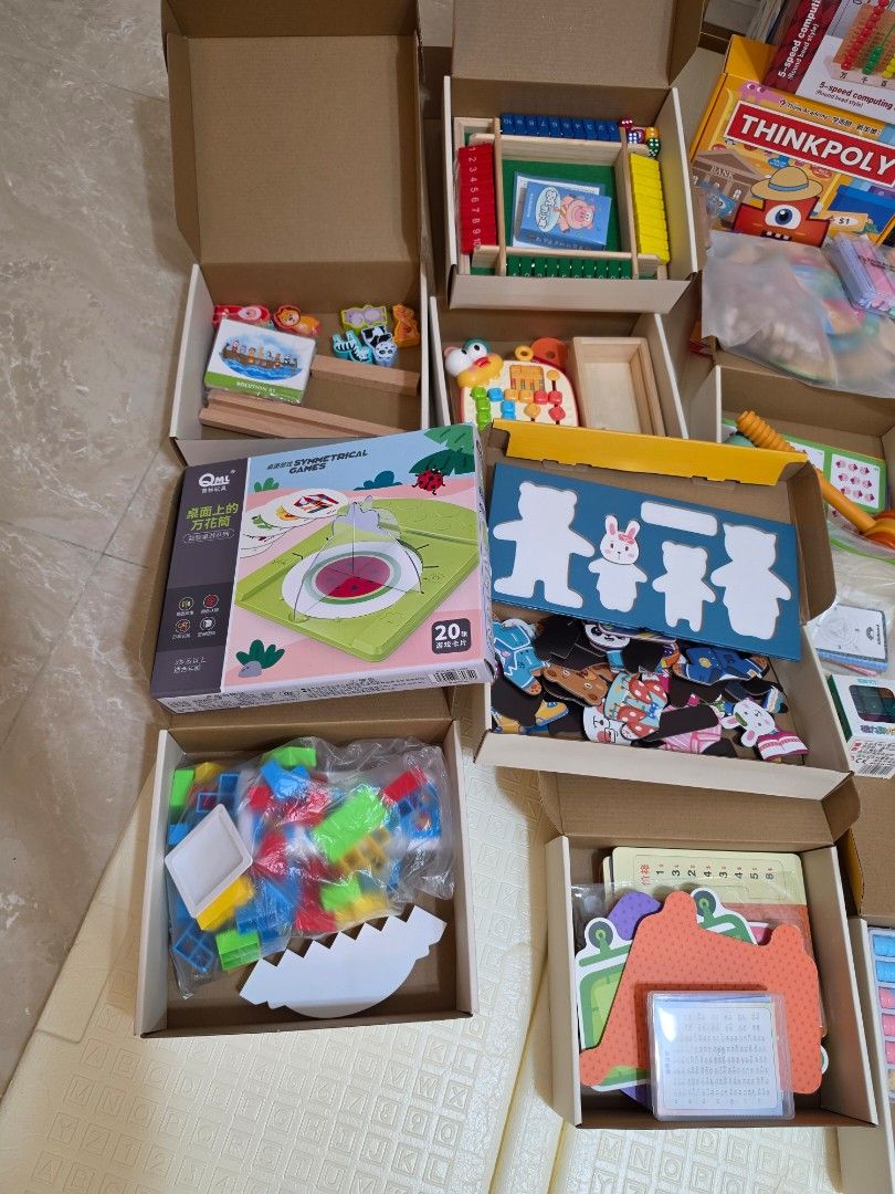 24 Sets of Mathematics Manipulatives for K2 & Primary 1 Hands-On ...
