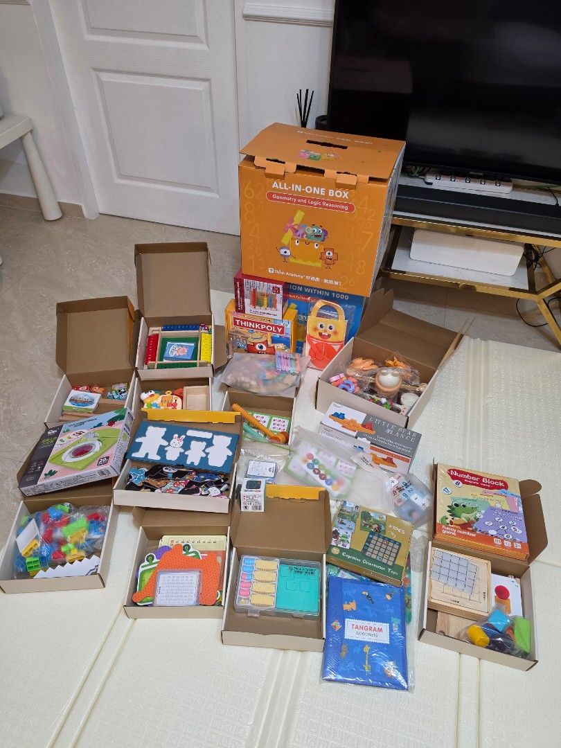 24 Sets of Mathematics Manipulatives for K2 & Primary 1 Hands-On ...