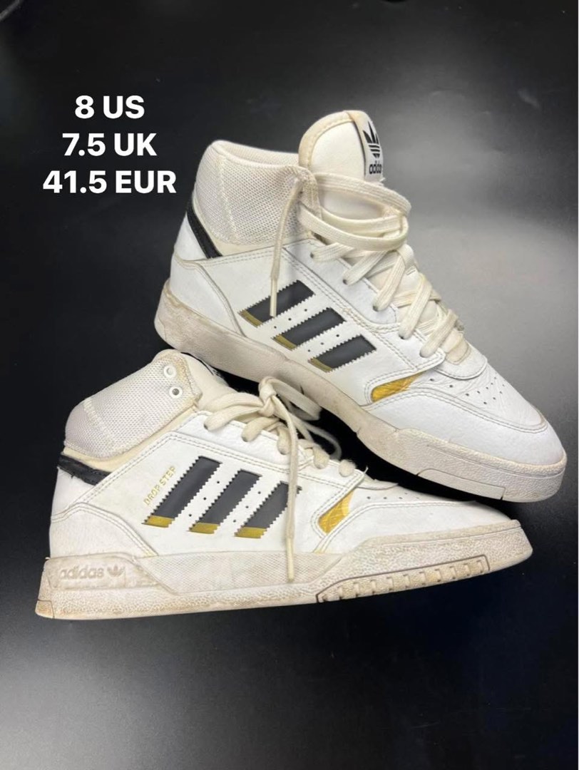 Adidas Drop Step High Top Sneakers, Men's Fashion, Footwear, Sneakers ...